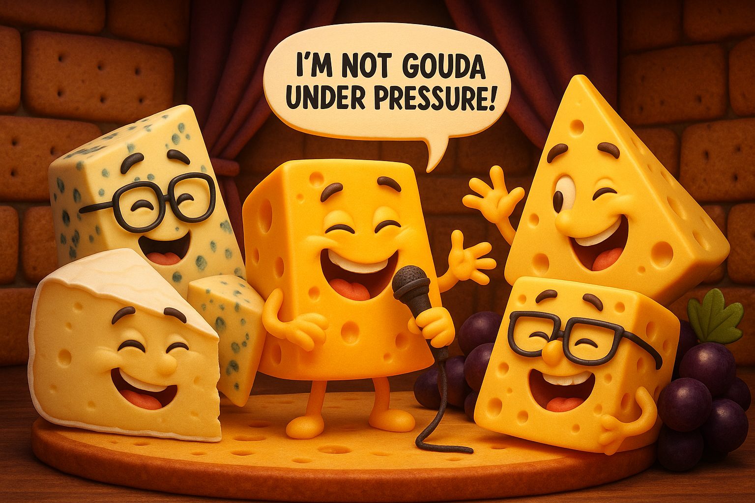 🧀 Best Cheese Puns & Cheesy Jokes | Funny, Cute & Melt-Worthy One-Liners