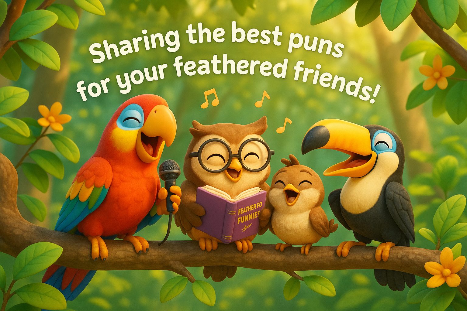 250+ 🐦 Best Bird Puns & Jokes | Funny Feather Puns & Bird Jokes