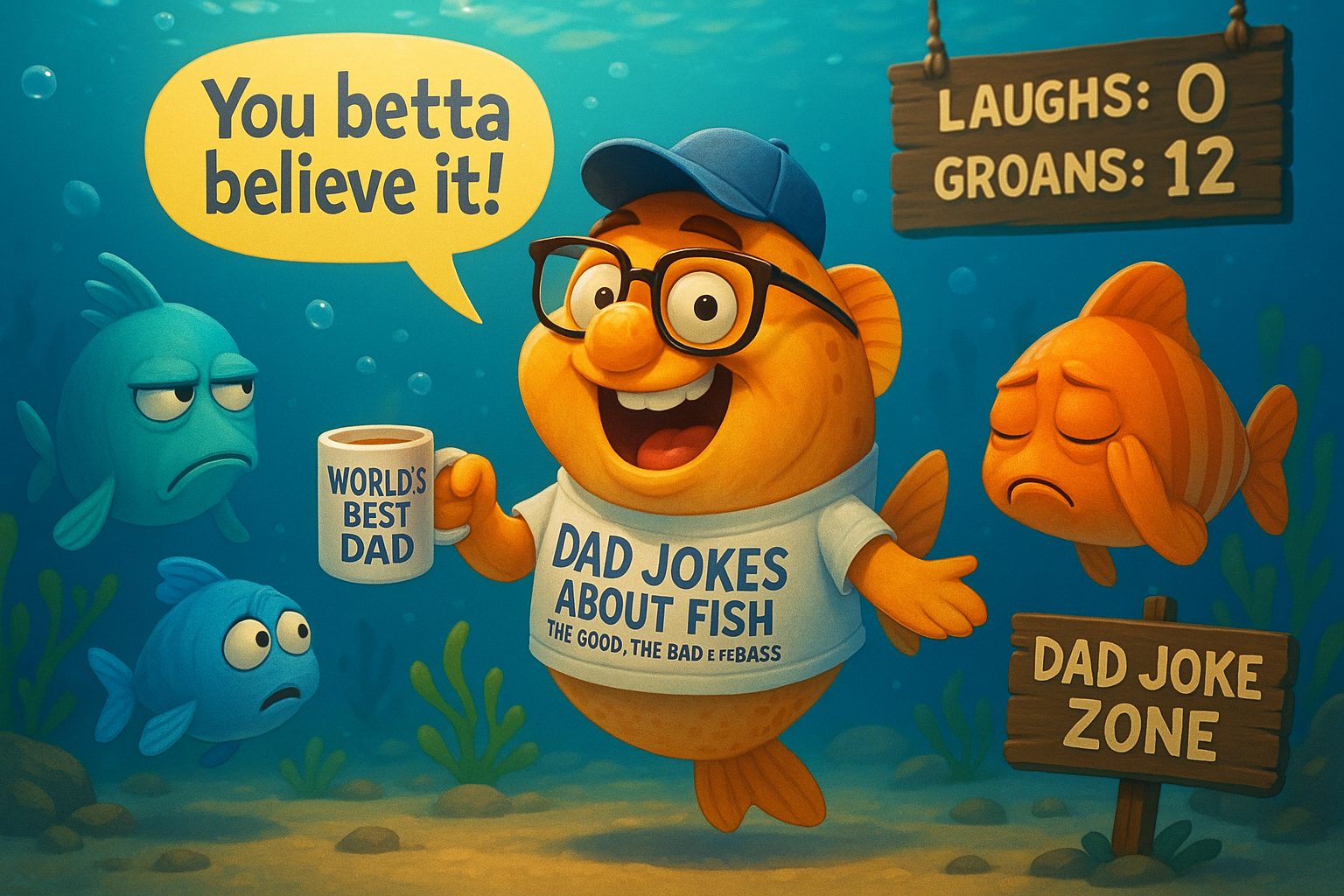 320+🎣 Best Fish Puns & Funny Fishing One-Liners & Hook Jokes