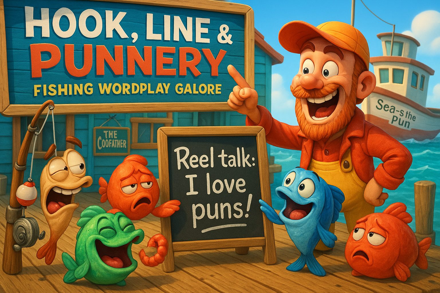 320+🎣 Best Fish Puns & Funny Fishing One-Liners & Hook Jokes